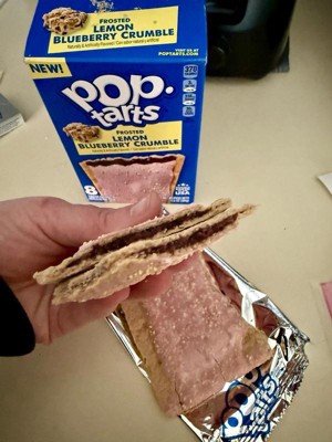 Pop-tarts Frosted Lemon Blueberry Crumble Filling Toaster Pastries - 13 ...