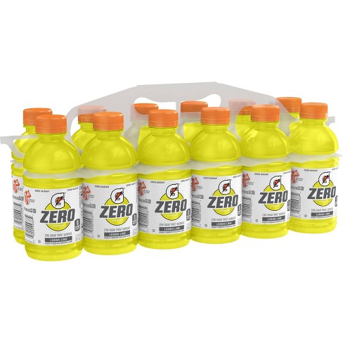Gatorade G Zero Lemon Lime Sports Drink - 12pk/12 Fl Oz Bottles : Target