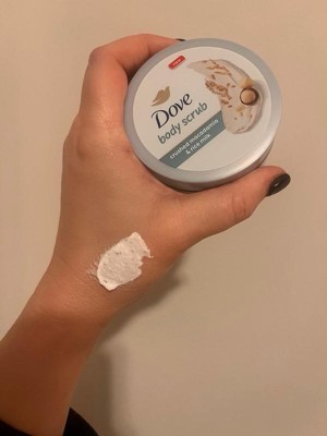 Dove Beauty Mini Body Scrub - Crushed Macadamia & Rice Milk - Travel ...