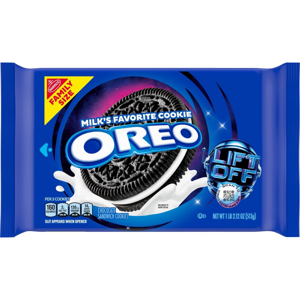 UPC 044000060237 - OREO Chocolate Sandwich Cookies Family Size 18.12 oz ...