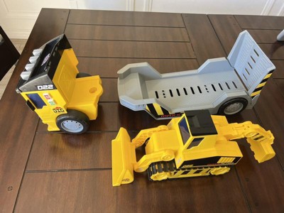 Maxx Action 2-n-1 Mega Mover – Construction Truck And Trailer : Target