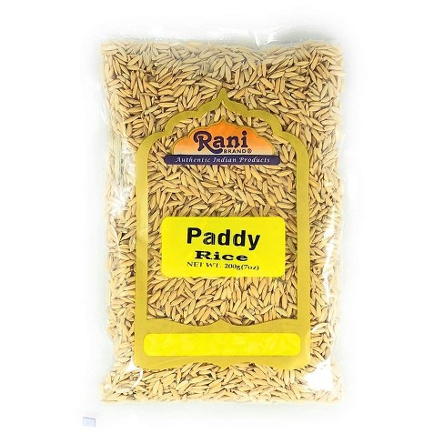 Paddy Rice (raw Unfinished Rice) - 7oz (200g) - Rani Brand Authentic ...