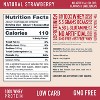 Isopure Low Carb Natural Strawberry Protein Powder - 1lb : Target