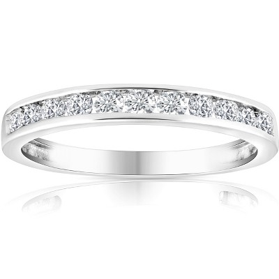 Pompeii3 Mens Diamond Cross Ring 14k White Gold : Target