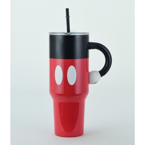 Disney Mickey Mouse 40 Oz Stainless Steel Tumbler With Sculpted Arm ...