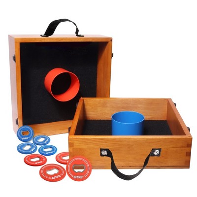 Gse Quality Outdoor Solid Wood Washer Toss Game Set (oak) : Target