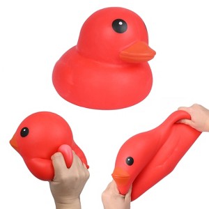 Sunny Days Squeeezy Red Duck Fidget Toy : Target