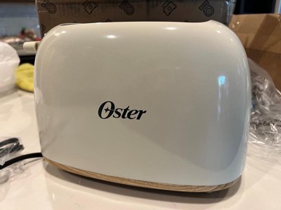 Oster 4-slice Toaster Stainless Steel With Extra-wide Slots Oat Milk ...