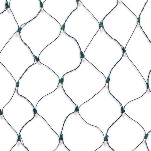 Ge Staybright 150-count Warm White Led Net-style Christmas Lights 6ft X ...