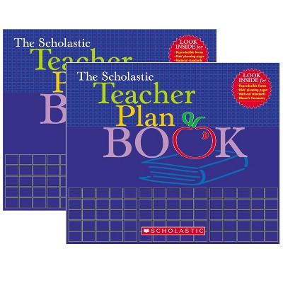 Scholastic Teacher Resources Teacher Plan Book (updated), Pack Of 2 ...