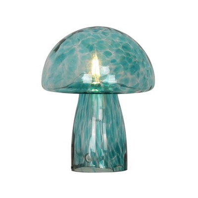 16" Mid-century Modern Metal Mushroom Accent Table Lamp - Nourison : Target