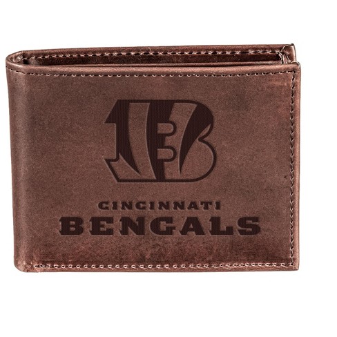 Evergreen Cincinnati Bengals Bi-fold Wallet, Brown : Target