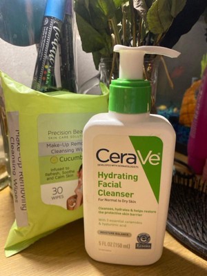 Cerave Face Wash, Hydrating Facial Cleanser For Normal To Dry Skin : Target