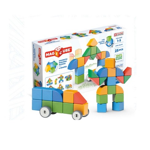 Geomag Magicube Magnetic Shapes - 25 Pieces : Target