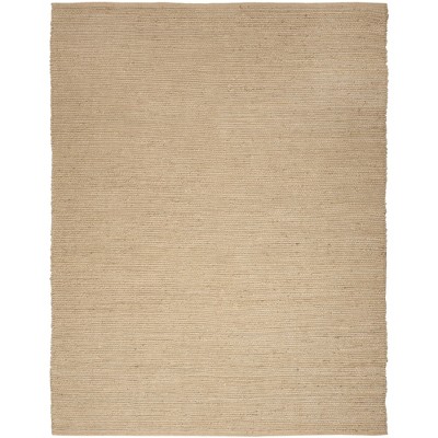 8'x10' Hiro Hand Woven Chunky Jute Area Rug, Ivory - Jonathan Y : Target
