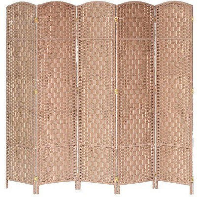 Legacy Decor 5 Panels Room Divider Privacy Screen Partition Shoji Style ...
