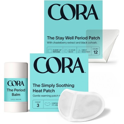 Cora Warming Balm For Menstrual Cramp Relief - 1.3oz : Target
