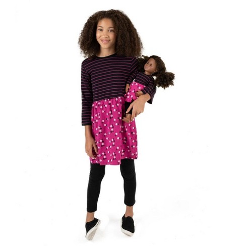 Leveret Girls And Doll Skirt Dress Flower 10 Year : Target