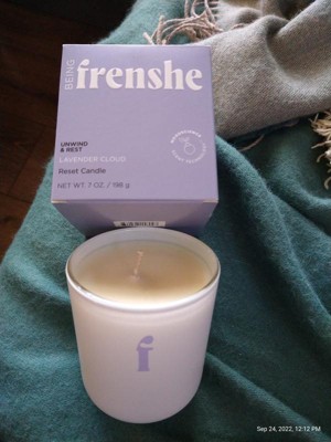 Being Frenshe Reset Candle With Essential Oils To Calm & Relax - Lavender Cloud - 7oz : Target