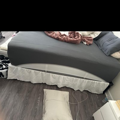 Legacy Decor Queen Bed Skirt Dust Ruffle 100% Brushed Microfiber With ...