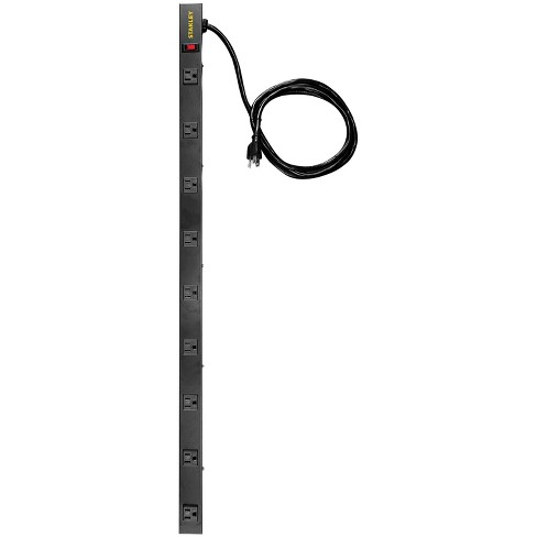 Stanley Tools Surgemax Pro 400-joules Surge Protector Power Bar, 9 ...