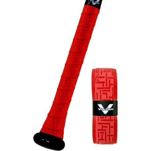 Vulcan Solid Series 1.75mm Advanced Polymer Bat Grip Tape Wrap - Bright ...