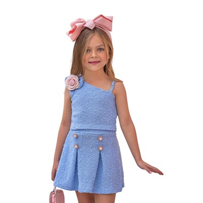 Couture For Cuties Matching Top And Skirt Set Mia Belle Girls : Target