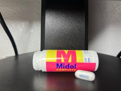 Midol On The Go Menstrual Symptom Relief With Acetaminophen Tablets ...