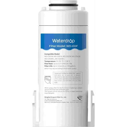 Waterdrop Replacement Filter For Electric Water Filter Pitcher : Target