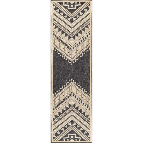 Nuloom Landry Aztec Indoor/outdoor Kitchen Runner Rug - Hallway ...