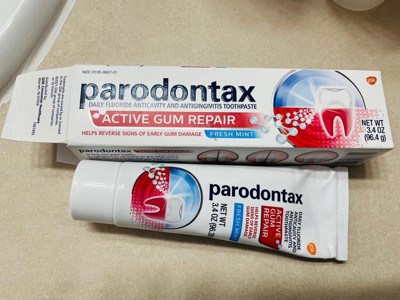 Parodontax Active Gum Repair Toothpaste - Fresh Mint - 3.4oz : Target