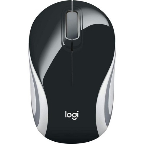 Logitech M187 Mini Mouse Black-white : Target