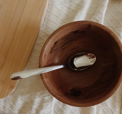 30oz Wood Small Serving Bowl - Threshold™ : Target