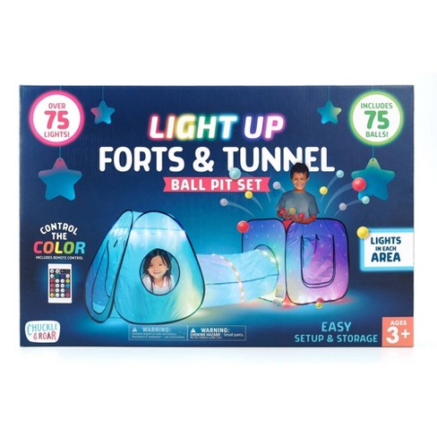 Chuckle & Roar Led Light Up Tunnel + Ball Pit : Target
