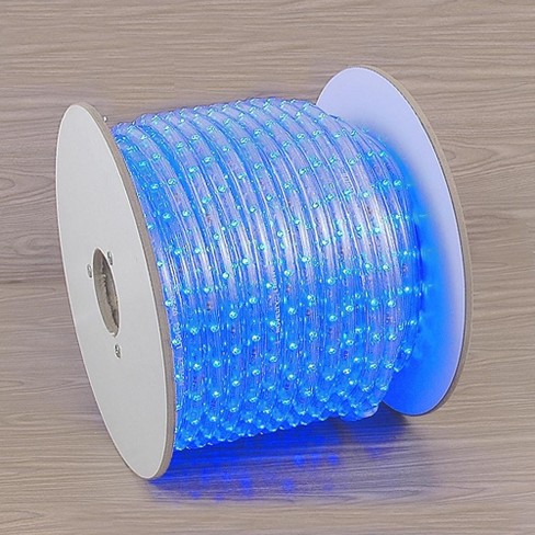 Novelty Lights Blue Led Rope Light Spool, 1/2" Diameter, Customizable ...