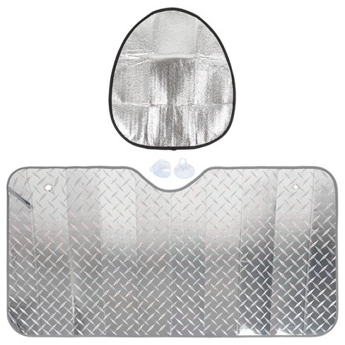 Unique Bargains Front Windshield Foldable Foam Automotive Sunshades ...