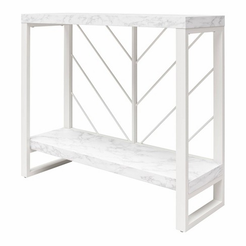 Brielle Console Table Marble Cosmoliving By Cosmopolitan Target