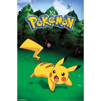 Trends International Pokémon - Pikachu Catch Magnetic Framed Wall ...