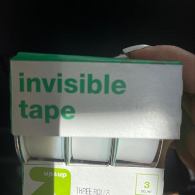 3pk Invisible Tape - Up & Up™ : Target