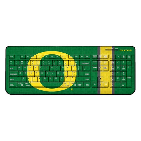Keyscaper Oregon Ducks Stripe Wireless Usb Keyboard : Target
