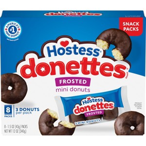Hostess Frosted Snack Size Donettes - 12oz : Target