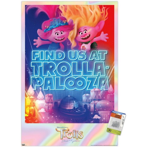 Trends International Trolls: Band Together - Viva And Poppy At Trolla ...