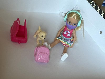 Barbie Toys, Chelsea Doll And Accessories Travel Set With Puppy : Target