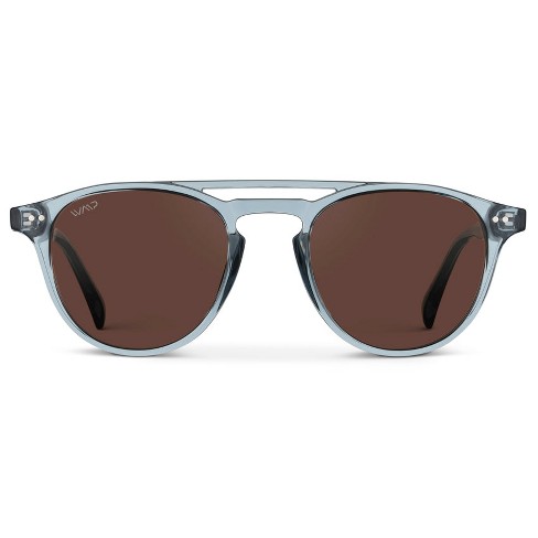 Wmp Eyewear Trendy Round Metal Frame Polarized Sunglasses - Gold Frame ...