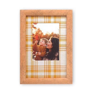 4x4 Inch Orange Terracotta Picture Frame With Cane & Glass By Foreside ...