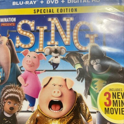 Sing (blu-ray + Dvd + Digital) : Target