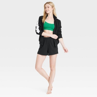 Women's Zip-up Sweatshirt - Colsie™ Black M : Target