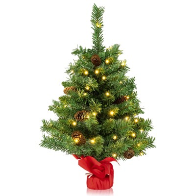 National Tree Company 2 Ft Unlit Artificial Mini Christmas Tree, Green ...