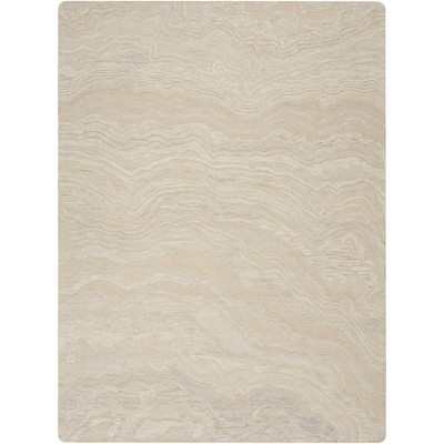Nourison Graceful Wool Modern Indoor Rug : Target