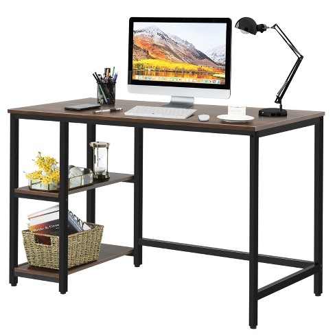 Costway 47'' Computer Desk Office Study Table Workstation Home W ...